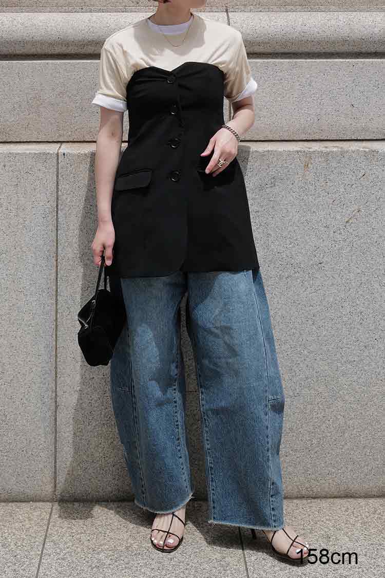フライスTシャツ(クリーム) | MACHATT ONLINE STORE フライスTシャツ(クリーム) | MACHATT ONLINE STORE